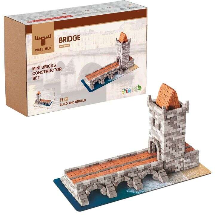 Wise Elk™ Carl Bridge | 1140 pcs. - Toys And Crafts